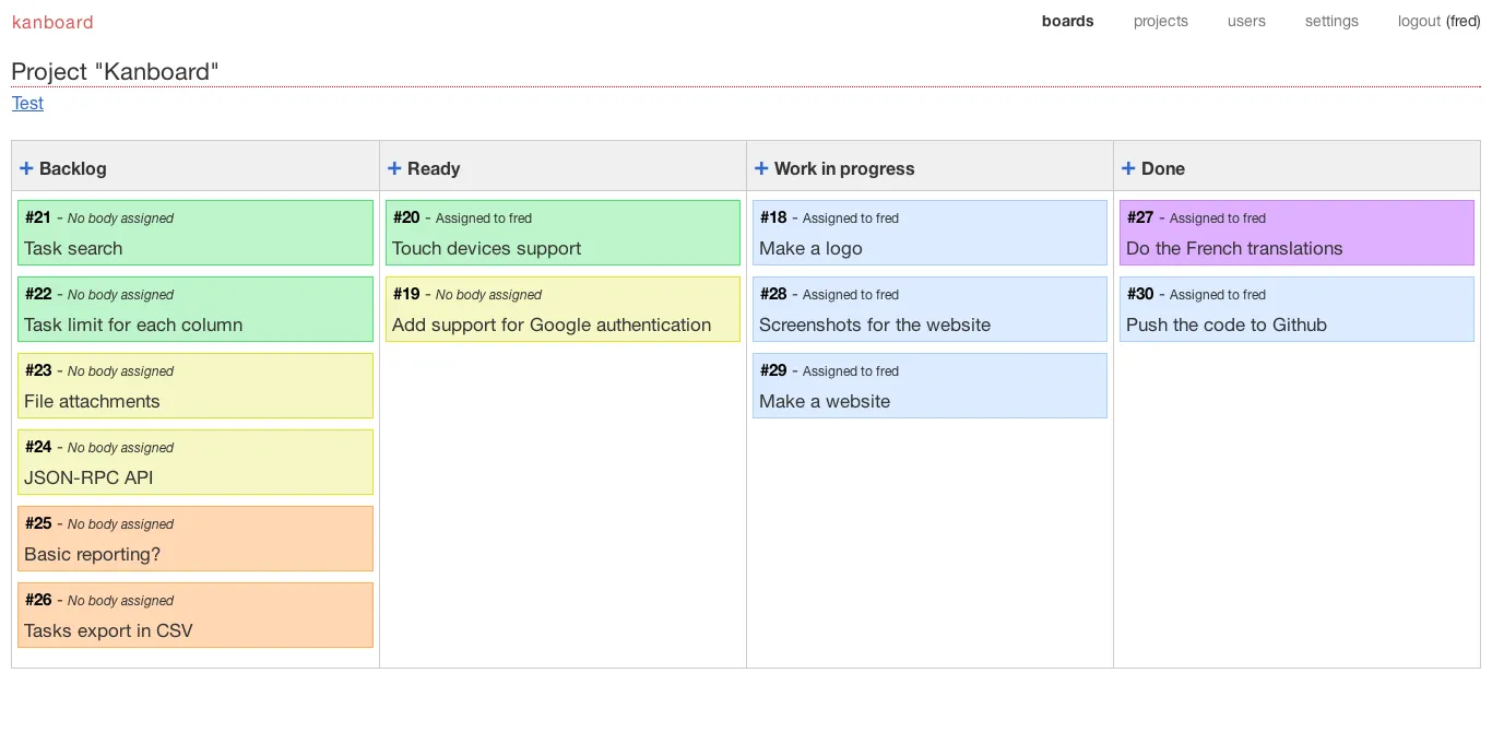 Kanboard: Free and open source Kanban project management software | AlternativeTo