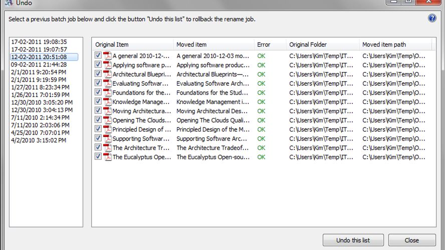 Advanced Renamer: Batch rename files and folders in a snap | AlternativeTo