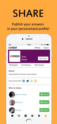 Zaqa: Question & Answer based social networking tool | AlternativeTo