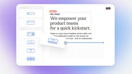 Tiptap: The headless rich text editor framework for web artisans ...