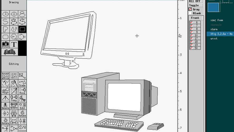Xfig: Interactive drawing tool which runs under X Window System Version 11 Release 4 | AlternativeTo