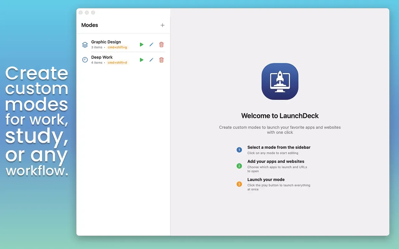 LaunchDeck: App Launcher: Group and launch apps and sites instantly on ...