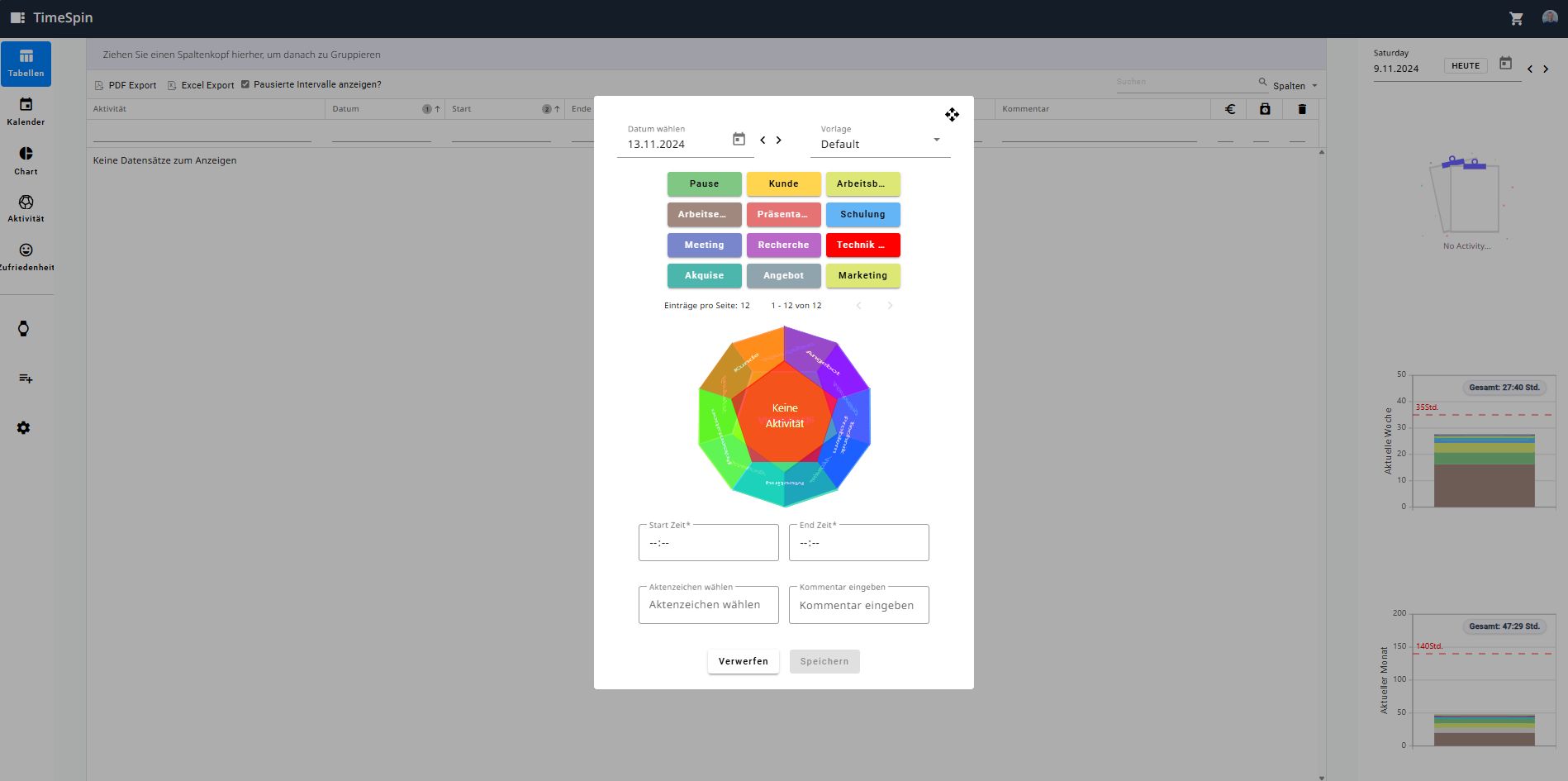 TimeSpin: Innovative gadget designed to track, analyze, and manage time ...