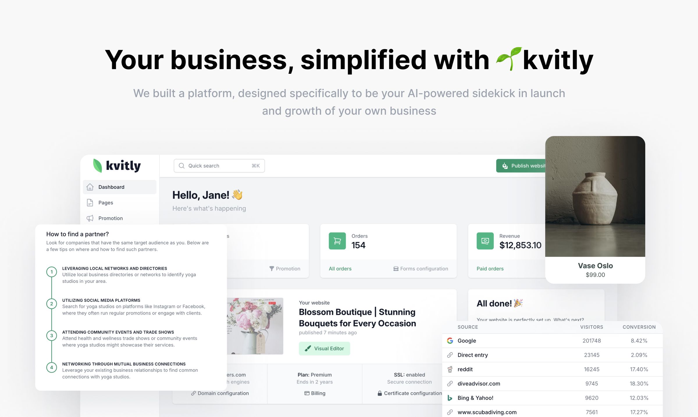 kvitly Alternatives: Top 17 Website Builders & Similar Apps | AlternativeTo