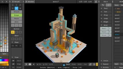 MagicaVoxel: Free lightweight 8-bit voxel editor and path tracing ...