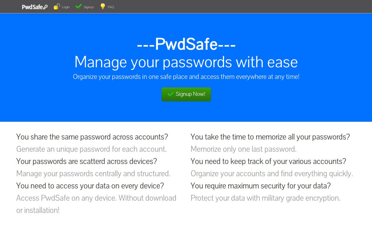 PwdSafe Alternatives: 25+ Password Managers & Similar Websites ...
