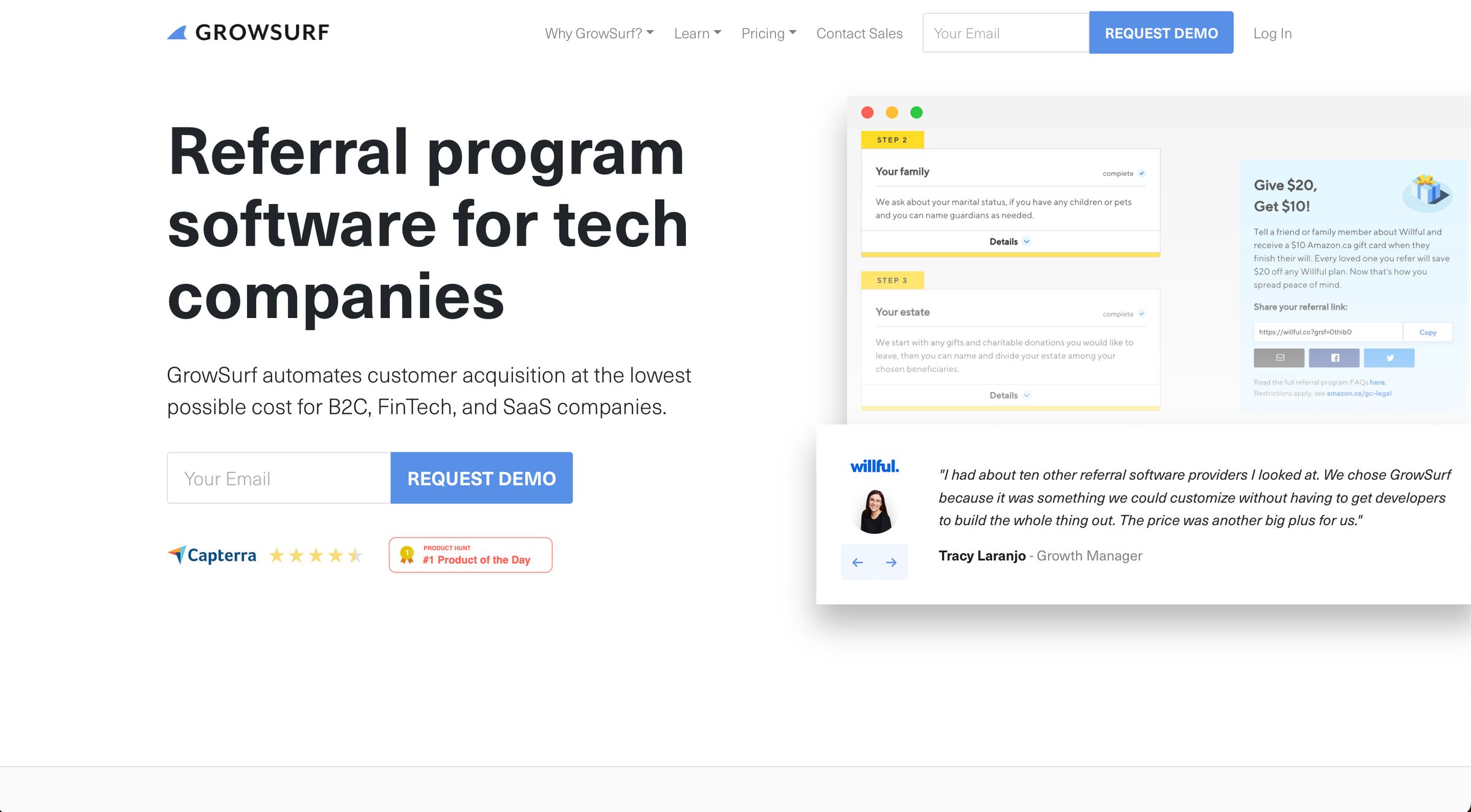 GrowSurf Alternatives and Similar Sites & Apps | AlternativeTo