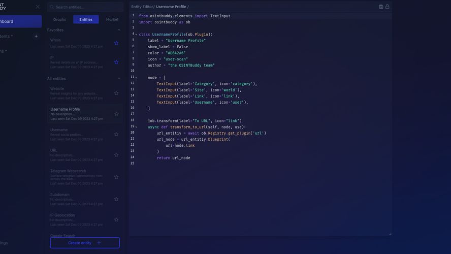 OSINTBuddy: A plugin based open source alternative to Maltego | AlternativeTo