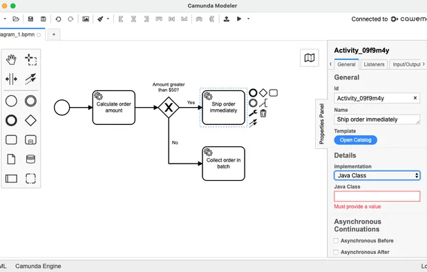 Camunda Modeler: Desktop application for editing BPMN process diagrams ...