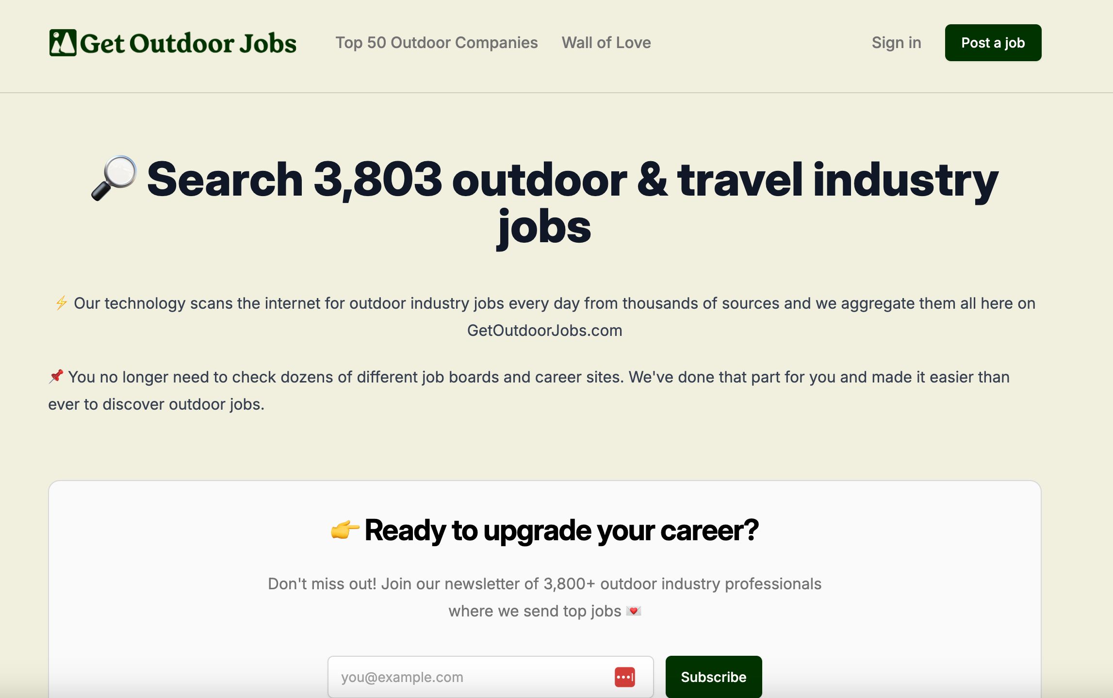 Get Outdoor Jobs Alternatives: 25+ Job Search Services & Similar ...