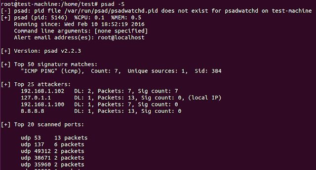 psad: Port Scan Attack Detector Alternatives: Top 1 Network Analyzers | AlternativeTo