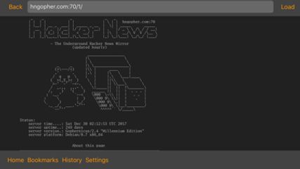Gopher Client: Modern Gopher browser built for iOS | AlternativeTo