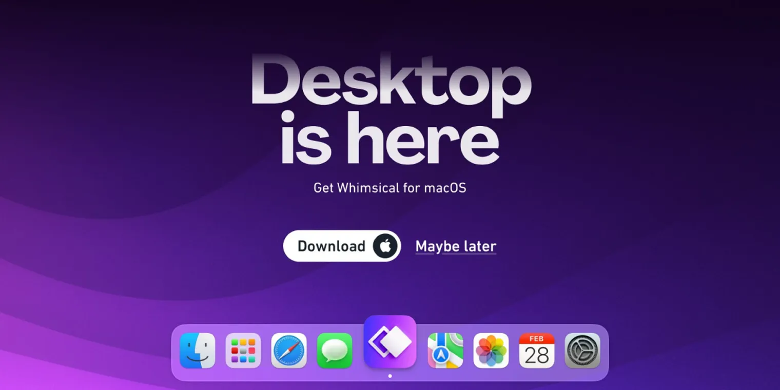Whimsical launches an official macOS app with in-app tabs and desktop ...