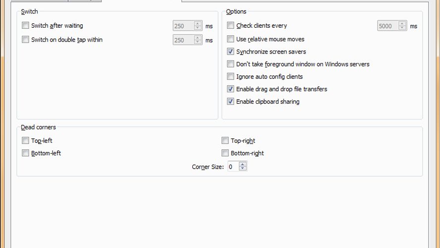 Barrier: Cross-platform software for sharing a single mouse and ...