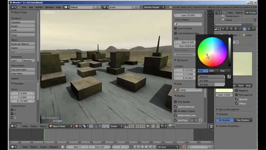 Blender Game Engine: An easy-to-use interactive renderer and game ...