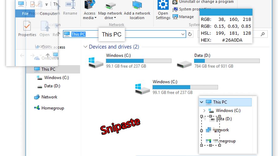 Snipaste: Simple but powerful snipping tool, and also allows you to pin ...