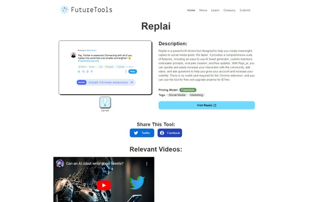 FutureTools: Organizing all of the amazing AI tools that are ...