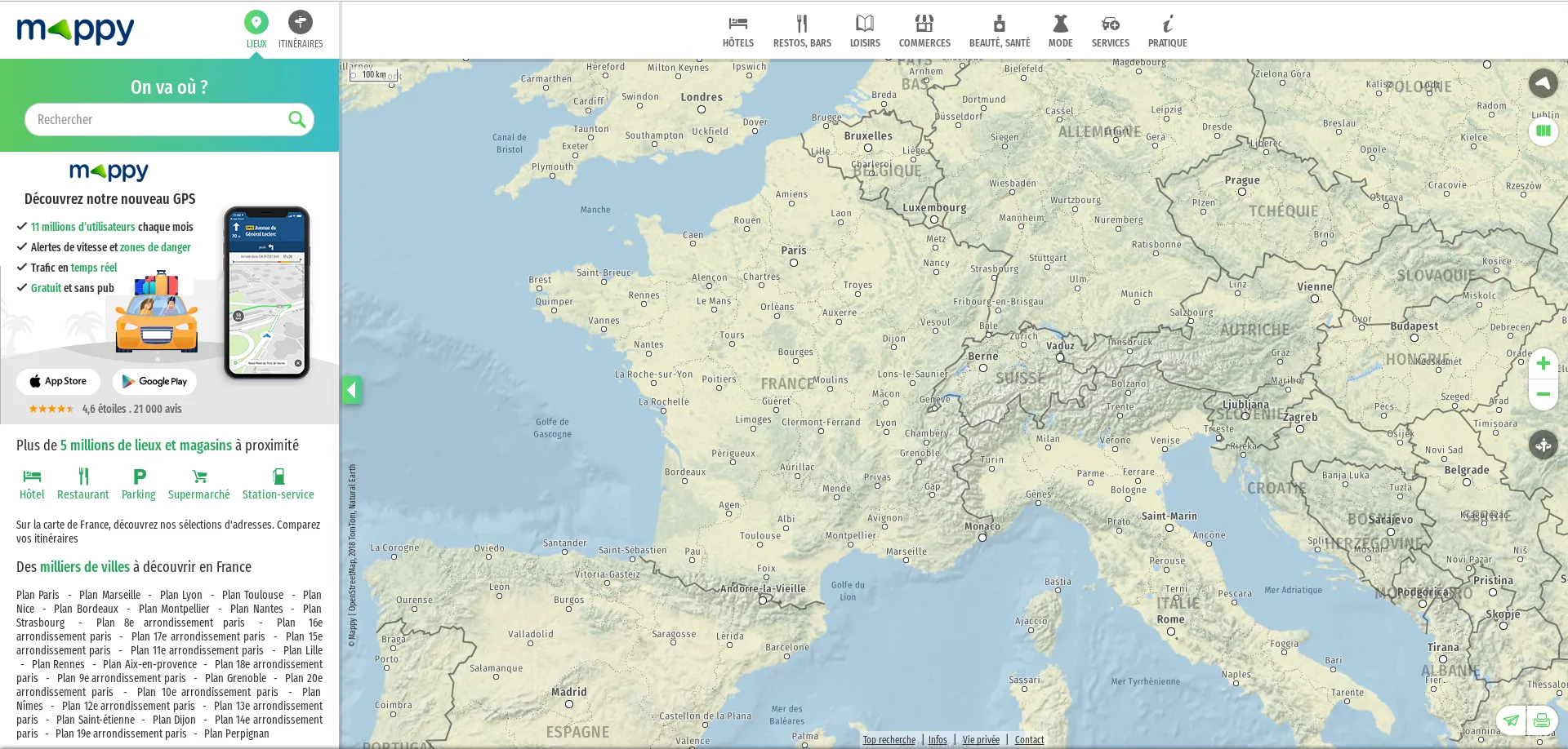 Mappy Alternatives: 25+ GPS Navigation & Map Services | AlternativeTo