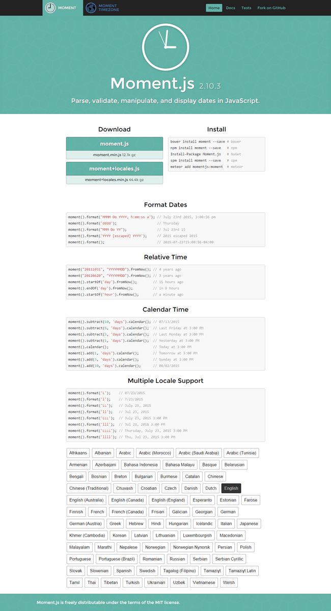 Moment js App Reviews Features Pricing Download AlternativeTo