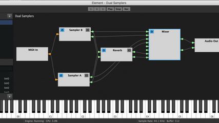 Kushview Element: Connect, mix, and map all your 3rd party AU, VST, and ...