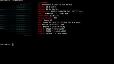 Winfetch by Kiëd Llaentenn Alternatives: Top 10 System Information ...