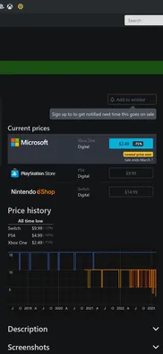 Deku Deals: Tracks the prices of Nintendo Switch games at multiple ...