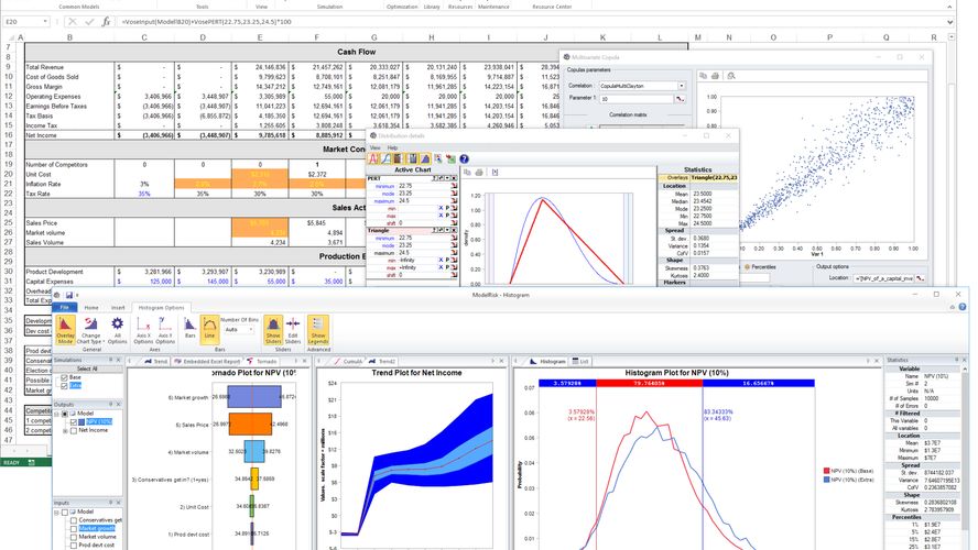 ModelRisk: The World's most comprehensive risk analysis add-in to Excel ...