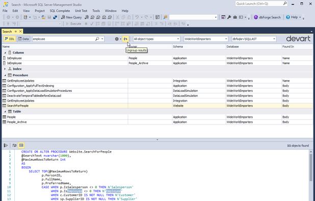 ApexSQL Search Alternatives and Similar Software | AlternativeTo