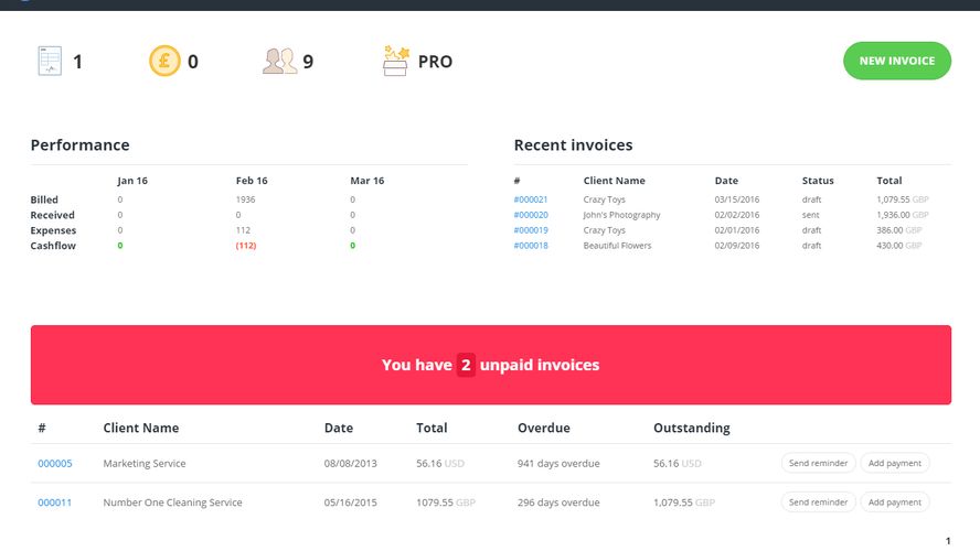 Invoice Home Alternatives: Top 10 Invoicing Software | AlternativeTo