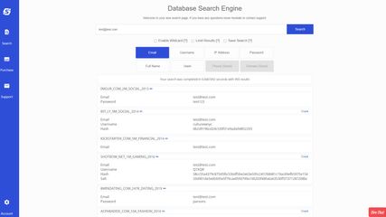Snusbase: The industry leading database lookup. | AlternativeTo