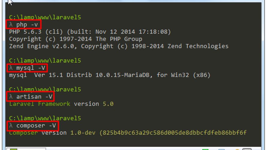 Laragon: All in one web server. Apache, MySQL (MariaDB), PHP, phpMyAdmin, cmder, Memcache ...