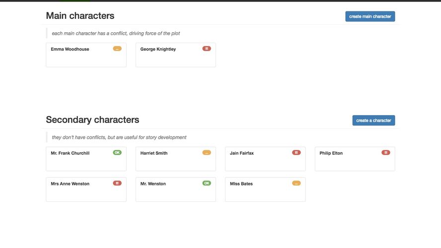 bibisco: Novel writing software | AlternativeTo