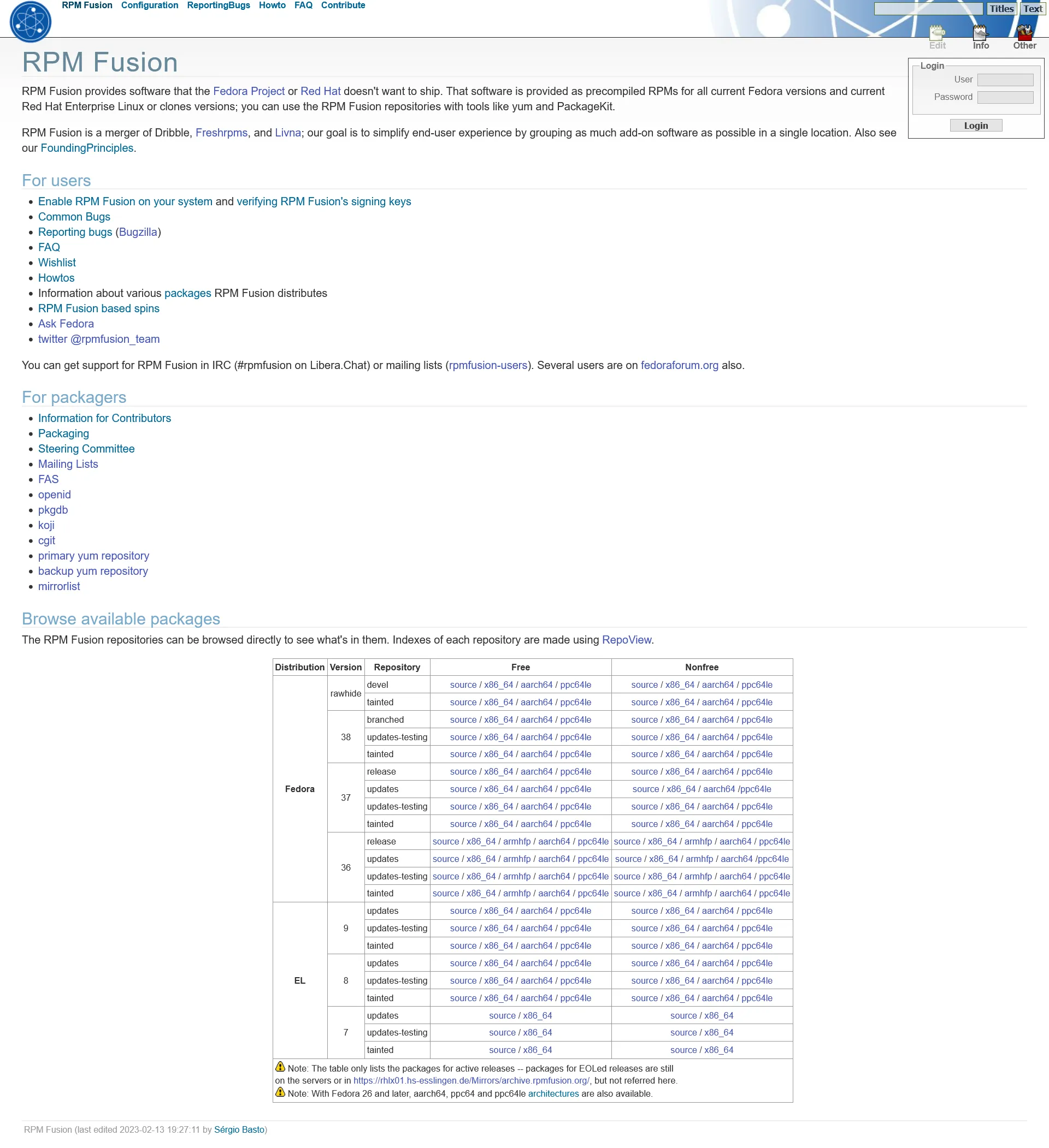 RPM Fusion Alternatives - Explore Similar Software | AlternativeTo