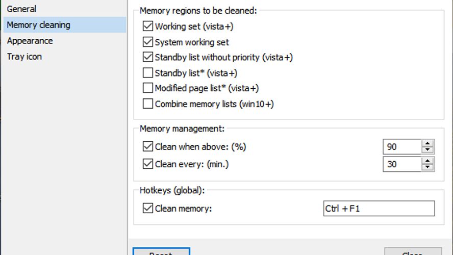 Mem Reduct: Lightweight real-time memory management application to ...