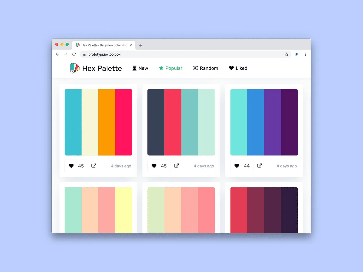 Hexpalette Alternatives and Similar Sites / Apps | AlternativeTo