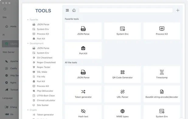 FlyEnv: Simplifies local web development by providing an easy-to-use ...