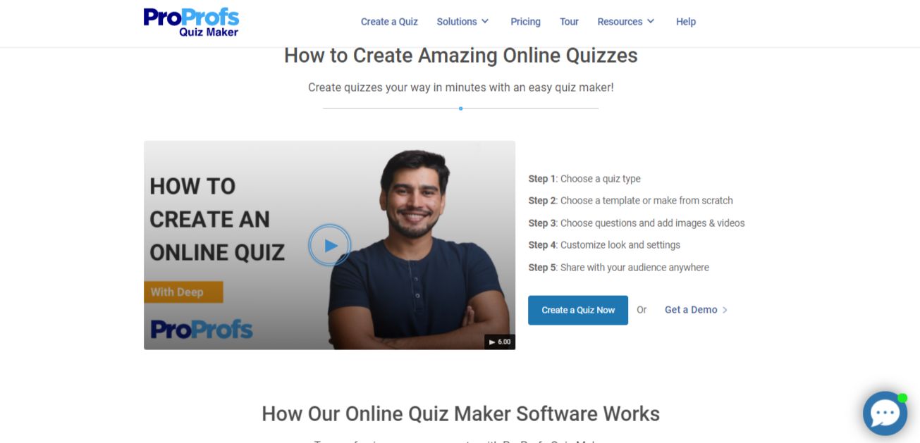 ProProfs Quiz Maker: Software is a versatile platform for designing ...