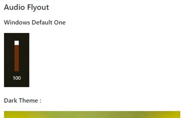 ModernFlyouts: An open source, modern, and Fluent Design-based ...
