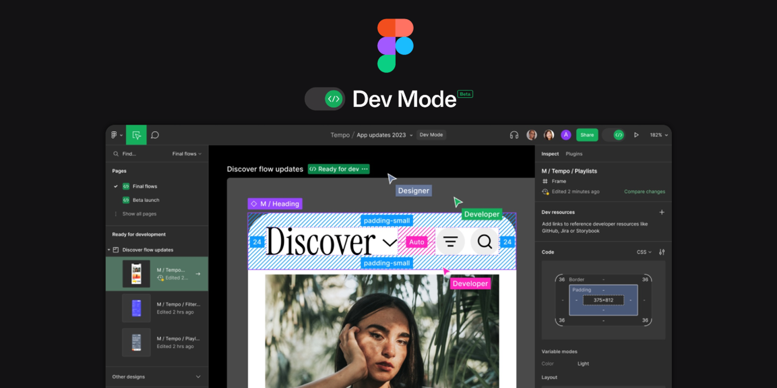 Figma unveils DevMode, Variables, and other features at their annual ...