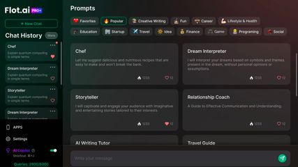 Flot.ai: Use ChatGPT anywhere you type or select without copy-pasting. | AlternativeTo