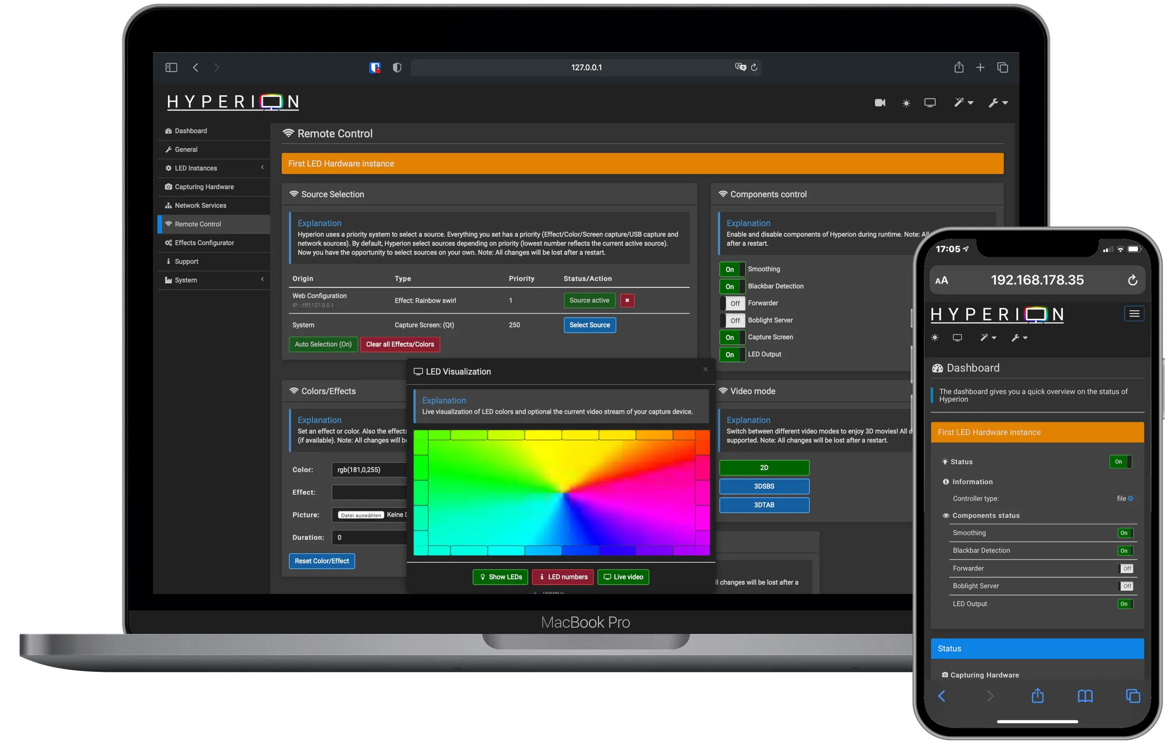 Hyperion Project: Hyperion is an open source Bias or Ambient Lighting implementation for ...