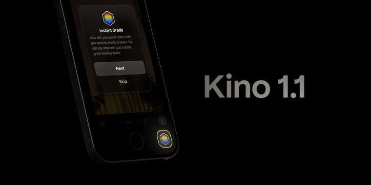 Kino 1.1 gets its first big update with custom white balance, tap to focus, and new grades ...