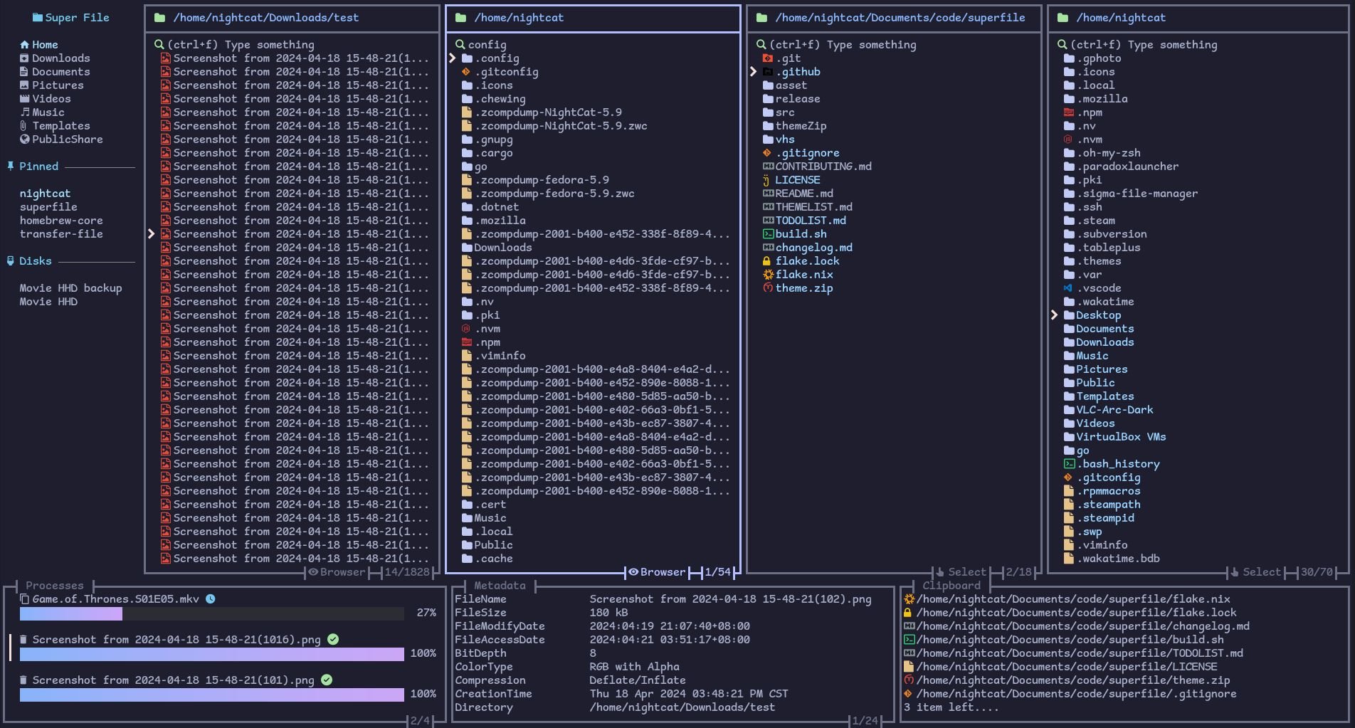 Superfile: Pretty fancy and modern terminal file manager | AlternativeTo