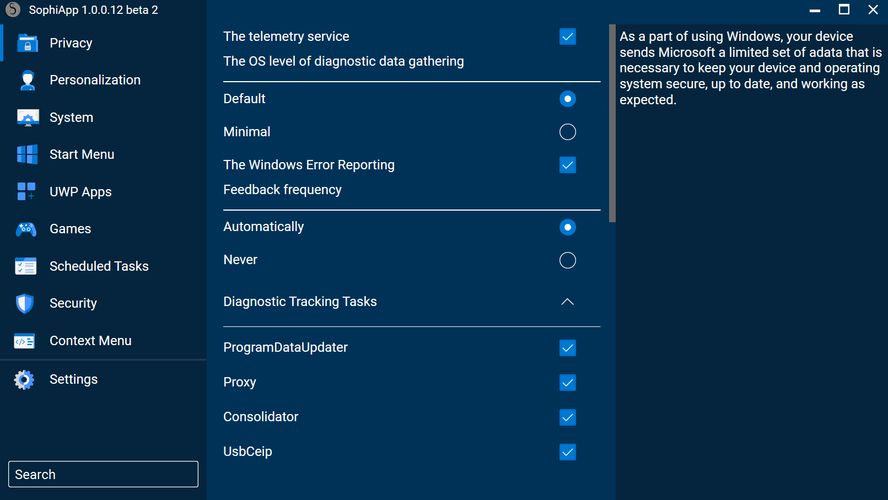 Sophia Script for Windows Alternatives and Similar Software | AlternativeTo