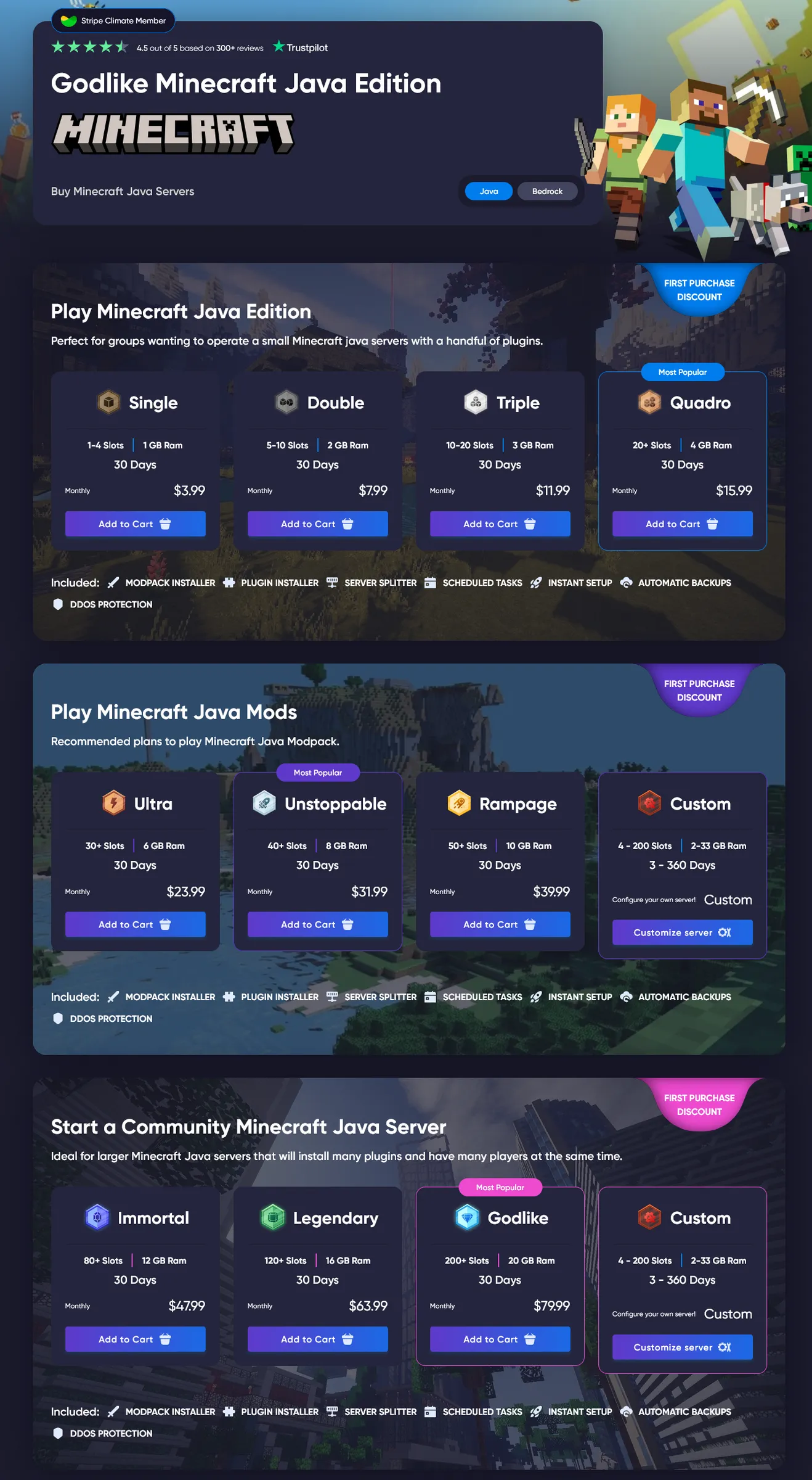 Godlike host Alternatives: Top 10 Minecraft Servers & Similar Games ...
