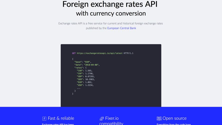 Open Exchange Rates Alternatives and Similar Sites & Apps | AlternativeTo