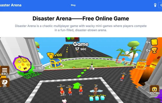 Disaster Arena: Chaotic multiplayer game with | AlternativeTo