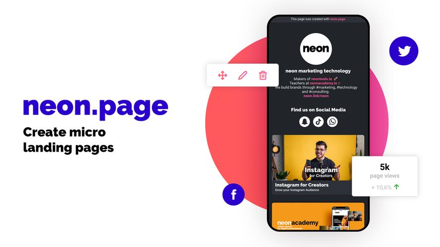 Neontools: Free 8-in-1 online marketing toolbox that makes essential digital tools | AlternativeTo