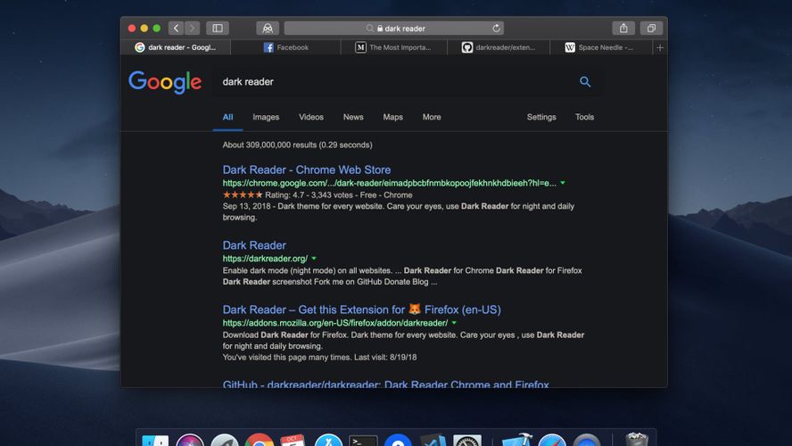 Dark Reader: Reduce eye strain in your browser with this extension that ...