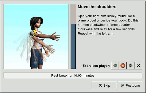 Workrave: Free application designed to prevent and recover from ...